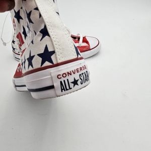 Converse | Shoes | New Converse Chuck Taylor All Star High Top Usa Flag ...